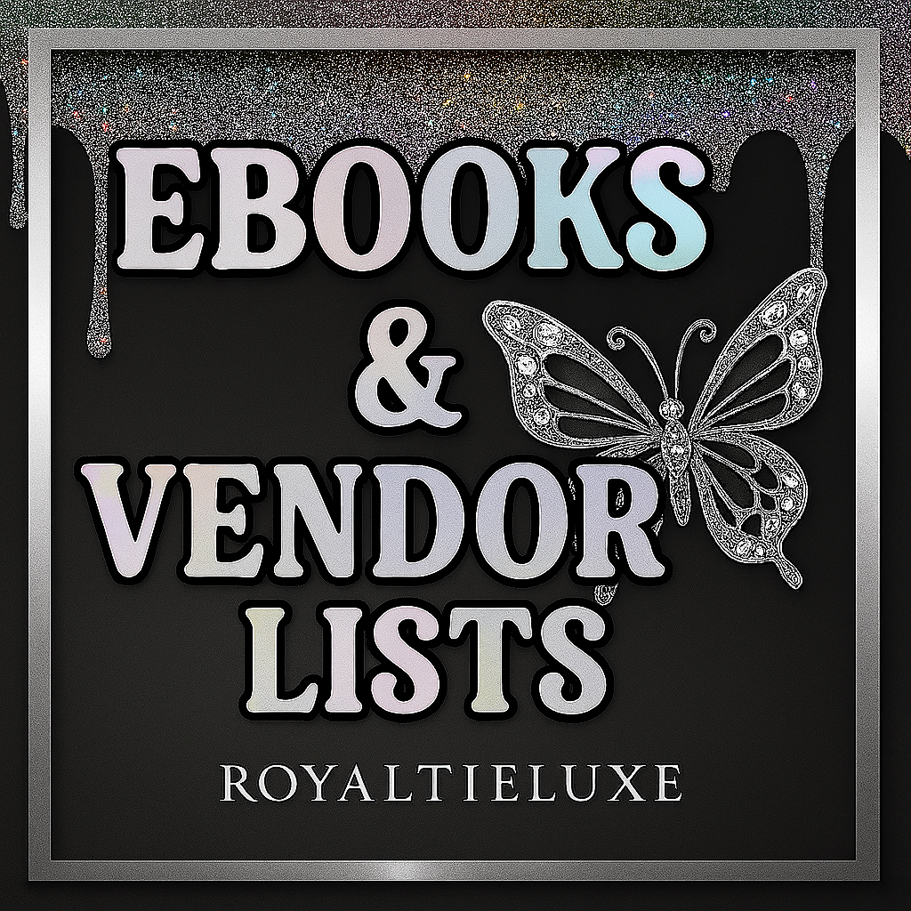 Vendor Lists & Ebooks – RoyaltieLuxe